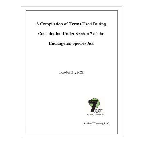 Resources – Section 7 Training